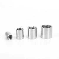 China 201/304 Stainless Steel Welding Thread Elbow and Outside Straight Pipe Joint Connection for sale