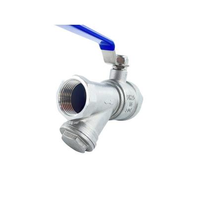 China Sells Y-Type Ball Valve GLQ11F-16P in 304 Stainless Steel with Customized OEM Support for sale