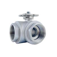 China 304/316 Stainless Steel High Platform T Type Ball Valve Direct Nominal Pressure Pn1.6MPa for sale