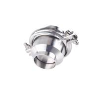 China Sanitary Grade 304 Stainless Steel Check Valve Vertical for PN1.0-32.0MPa Pressure for sale