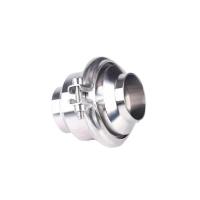 China Non-Return Check Sanitary Valve with Stainless Steel Welding Connection and FOB Term for sale