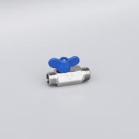 China 304 Stainless Steel Male and Female Thread Air Compressor Cut off Valve Micro Switch Mini Ball Valve for sale