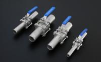 China Floating Ball Valve 3PC High Purity Gas Lengthening Welding Stainless Steel Mounting Pad for sale