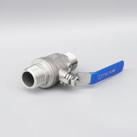 China Manual 2PC Ball Valve with Male/Male Thread Connection 304 Stainless Steel from Direct for sale