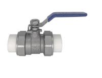China 304 Stainless Steel Double Union PPR Switch Hot Melt Ewelding Full Bore Function Chinese for sale