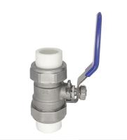 China 304 Stainless Steel Double Union PPR Switch Hot Melt Ewelding Full Bore Function Chinese for sale