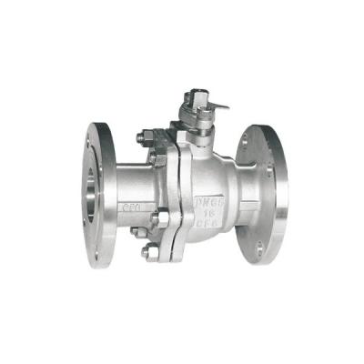 China Manual 304/316 Stainless Steel Flange Ball Valve with PN1.0-32.0MPa Nominal Pressure for sale