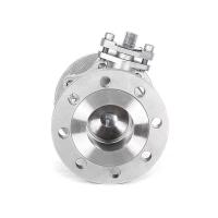 China Q41F-150LB ANSI 150 Stainless Steel Pneumatic Flange Ball Valve with ISO 9001 Approval for sale