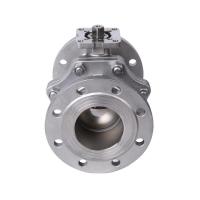 China 304/316 Stainless Steel Floating Ball Valve with Pneumatic Electric Manual Actuation for sale