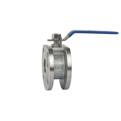 China 304 Stainless Steel Thin Ball Valve Designed for Performance and Customization Options for sale