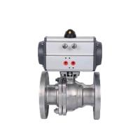 China ISO 9001 Standard Straight Through Type Flange Ball Valve for Stainless Steel 304/316 for sale
