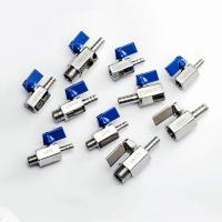 China 304/316 Stainless Steel Mini Ball Valve Nozzle High Pressure with Thread Connection for sale