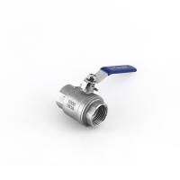 China Normal Temperature 2PC Ball Valve with Threaded Connection in 304/316 Stainless Steel for sale