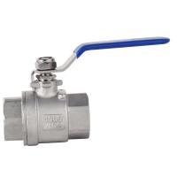 China Manual 304 Stainless Steel 2PC Ball Valve with Lock Model NO. Q11F-16/64P and Easy for sale