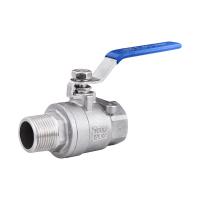China Media Water 2PC Ball Valve DN8-DN50 for Water Tap Valve Switch Female and Male Thread for sale