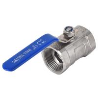 China 1PC Stainless Steel Ball Valve with Handle CF8/CF8m Trusted by Customers Worldwide for sale