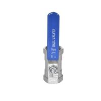 China 1PC Stainless Steel Ball Valve with Handle CF8/CF8m Trusted by Customers Worldwide for sale