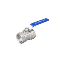 China 1PC Stainless Steel Ball Valve with Handle CF8/CF8m Trusted by Customers Worldwide for sale
