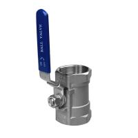 China Structure Floating Ball Valve Model NO. Q11F-16P with Locking 1PC Stainless Steel for sale