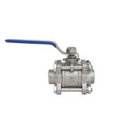 China 3PC Full Port Thread Ball Valve with Industrial Usage and Thread Connection Form for sale