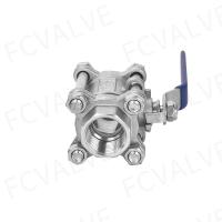 China 3PC Full Port Thread Ball Valve with Industrial Usage and Thread Connection Form for sale