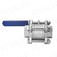 China 3PC Full Port Thread Ball Valve with Industrial Usage and Thread Connection Form for sale