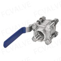 China 3PC Full Port Thread Ball Valve with Industrial Usage and Thread Connection Form for sale