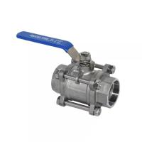 China DN8-DN100 3-Piece Socket Weld Ball Valve with High Pressure Pn1.6-6.4MPa Nominal for sale
