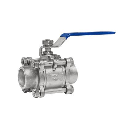China Industrial Stainless Steel Welded Ball Valve Model NO. Q61F-1000WOG Standard ISO 9001 for sale