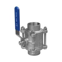 China Industrial Stainless Steel Welded Ball Valve Model NO. Q61F-1000WOG Standard ISO 9001 for sale