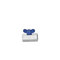 China 304/316 Stainless Female Thread Steel Mini Ball Valve with Butterfly Handle ISO 9001 for sale
