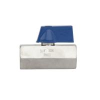 China BSPT End Connection Mini Ball Valve made of 304 Stainless Steel for Household Usage for sale