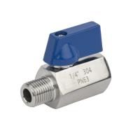 China CIF Mini Ball Valve Pn63 Control Valve Male Female Threaded CF8 CF8m for Industrial for sale