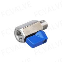 China CIF Mini Ball Valve Pn63 Control Valve Male Female Threaded CF8 CF8m for Industrial for sale