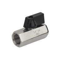China End Connection NPT Stainless Steel Mini Ball Valve Pn63 Female/Female Thread for sale