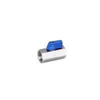 China End Connection NPT Stainless Steel Mini Ball Valve Pn63 Female/Female Thread for sale