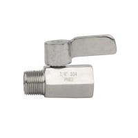 China Thread Connection Sanitary Female Male Pn63 Stainless Steel Mini Ball Valve with Ss Handle for sale