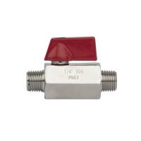 China Q11F-63P Manual Stainless Steel Mini Ball Valve with Model NO. Q11F-63P Driving Mode for sale