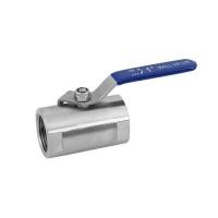China Thickened Body 304 Stainless Steel One-Piece Ball Valve EXW Term Straight Through Type for sale