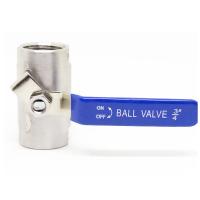 China Oed Customized Stainless Steel Wide Ball Valve Sprinkler Switch Cooking Bucket Valve for sale