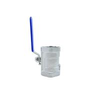 China Nominal Pressure Pn16 304 1PC Stainless Steel Ball Valve with Manual Driving Mode for sale