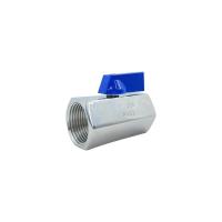 China Stainless Steel 304/316 Double Femal Thread Mini Ball Valve for Water Manual Operation for sale