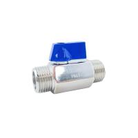 China Stainless Steel Mini Ball Valve for Industrial in M/F M/M and F/F ASME B16.34 Standard for sale