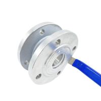China Water Media Stainless Steel 304/316 Thin-Flange Pneumatic Electric Actuator Manual Diaphragm Type for sale