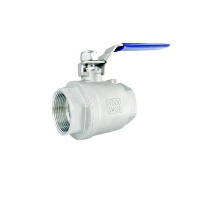 China DN8-DN100 201/304/316/Wcb Stainless Steel Female-Threaded 2PC Ball Valves PN1.0-32.0MPa for sale