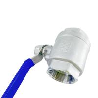 China Thread Connection Water Media Stainless Steel SS304/316/Wcb 2PC Investment Casting Valve for sale