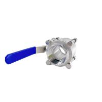 China Stainless Steel 304/316 Three-Piece Ball Valve for Medium Heavy Duty Applications for sale
