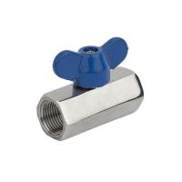 China 304/316 Stainless Female Thread Steel Mini Ball Valve Customization for Temperature C for sale