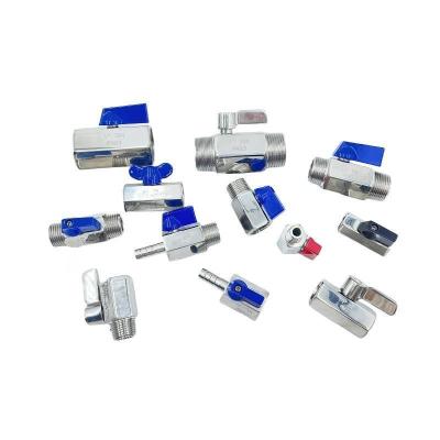 China Stainless Steel Mini Ball Valve with Aluminum Handle ISO9001 Standard for sale