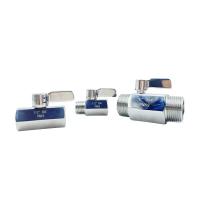 China Q11F-63P Stainless Steel Handle Double Male Thread Mini Ball Valve for Water Management for sale